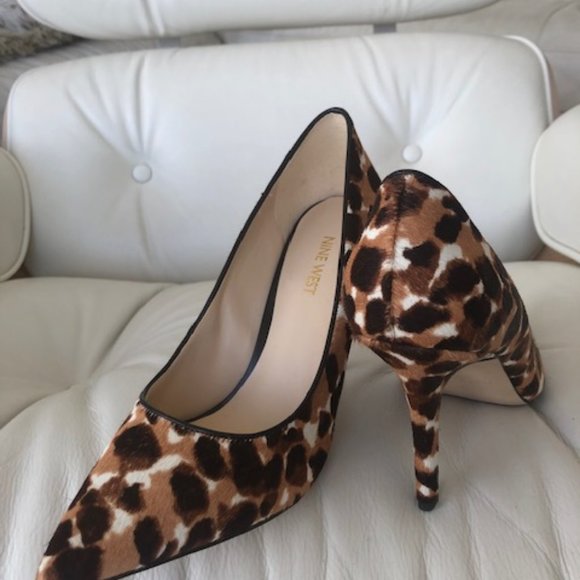 Nine West | Shoes | Nine West Leopard Heels | Poshmark